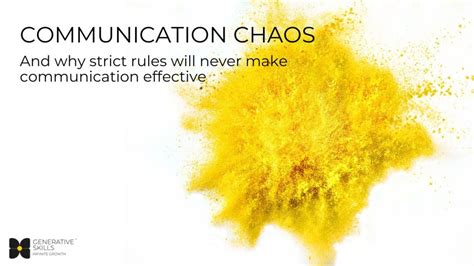 Communication Chaos Generative Communication