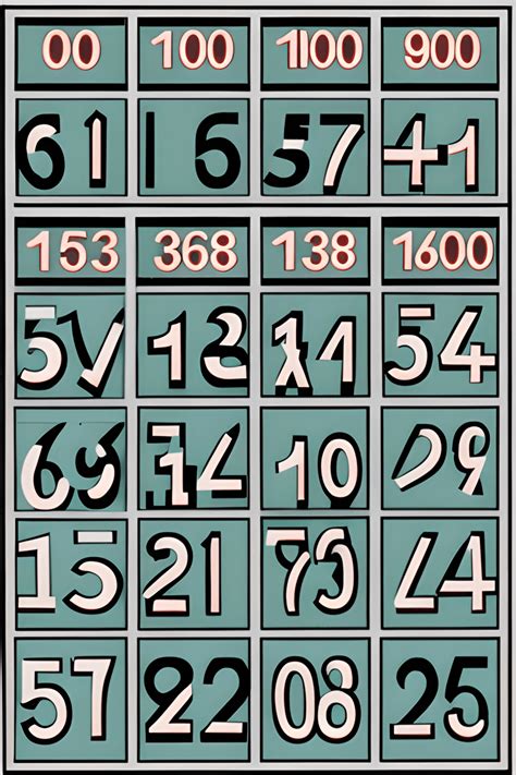 Print All Numbers 1600 Creative Fabrica