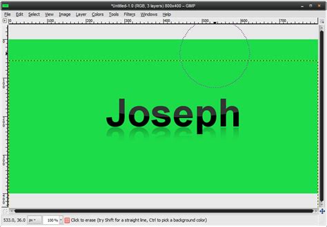 Glassy Reflective Text GIMP All Other Tutorials CreateBlog