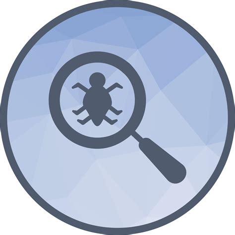Find Bugs Low Poly Background Icon 16689568 Vector Art At Vecteezy
