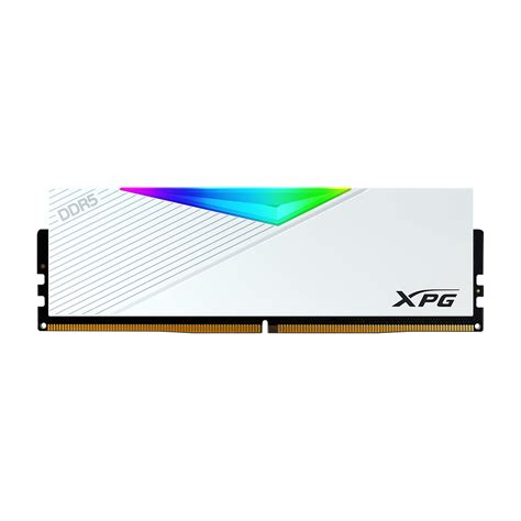 ADATA XPG LANCER RGB 16GB 16GBX1 DDR5 5200MHZ DESKTOP RAM WHITE Supreme IT Mall Supreme