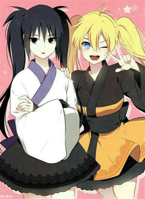 Sasuko And Naruko Naruto Shippuden Anime Naruko Uzumaki Naruto And Sasuke