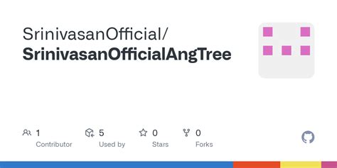 Github Srinivasanofficial Srinivasanofficialangtree