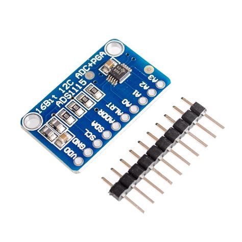 Cina Harga Rendah 16 Bit I2C ADS1115 ADS1015 Modul ADC 4 Channel Dengan