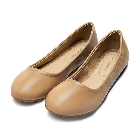 Dream Pairs Womens Solid Plain Walking Classic Ballet Flats Shoes