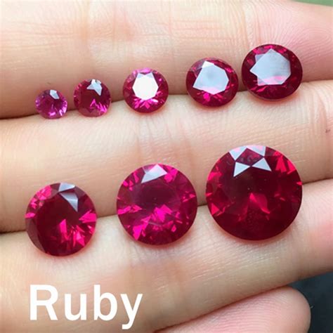 Aaaa Large Red Ruby Round Cut Vvs Gem 12 0mm 10 50ct Natural Mined Sri
