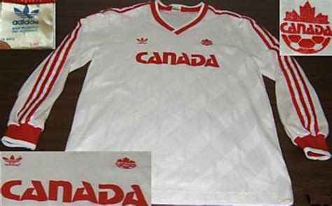 Canada Away Football Shirt 1986