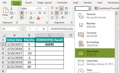 Eomonth In Excel Function Examples How To Use