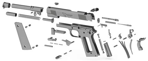 Nighthawk Custom 1911 Exploded View 自転車買取専門店サイパラ｜ロードバイク等スポーツ自転車の高額買取