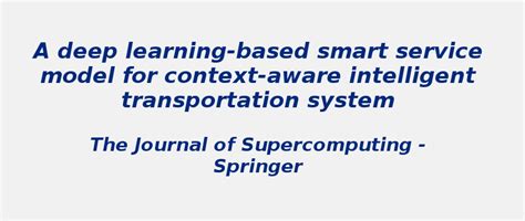 Context Aware Intelligent Transportation System S Logix