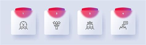 직원 설정 아이콘입니다 워크 플로 전세계 대리자 행성 온라인 부하 직원 별 평가 관리 성취 피드백 작업 사업 개념입니다 유리 형성 Championship에 대한 스톡 벡터