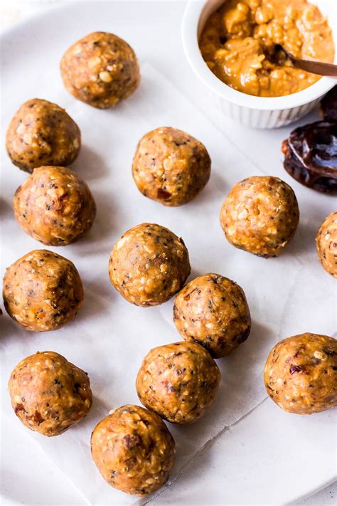 Peanut Butter Date Energy Balls Nutricortex