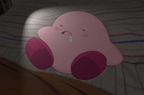 Kirby Sleeping On My Bed By Cristiandarkradx On Deviantart