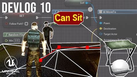 Ue4 Ps1 Style Game Devlog 10 Ai Pathfinding System Youtube