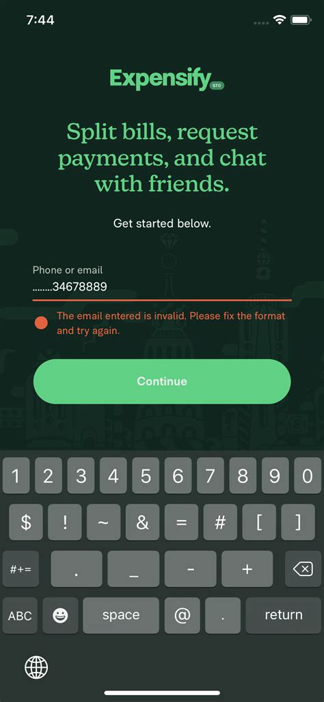 When Entering Dots And Then Phone Number Gives Incorrect Error The