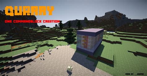 Quarry [only One Command] Vanilla Minecraft Minecraft Map