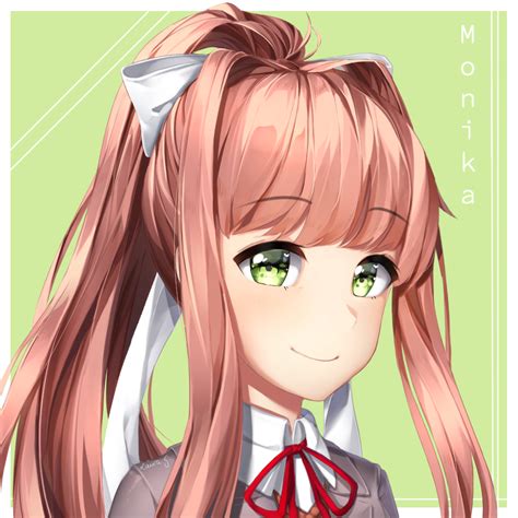8 Monika From Doki Doki Literature Club Ideas Literature Club