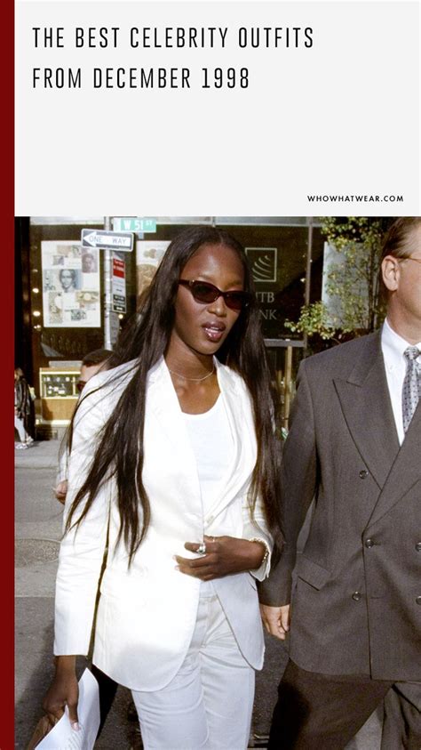 These Were The Best Celebrity Outfits From December 1998 Celebrity