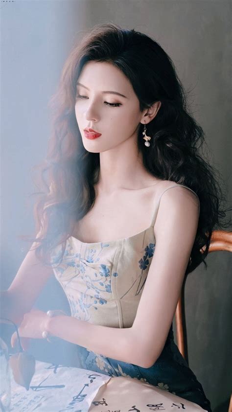 Cheng Xiao Ulzzang Girl Girl Photos Camisole Top Beautiful Women Celebs Actresses Actors