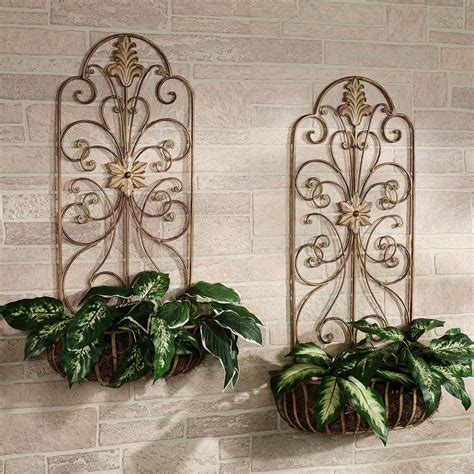 Wall Mounted Planter Baskets At Trudi Abbas Blog