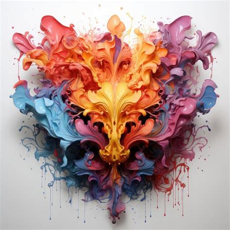 Premium Ai Image Rorschach Test