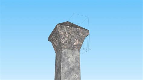 Simple Stone Column Centered 3d Warehouse