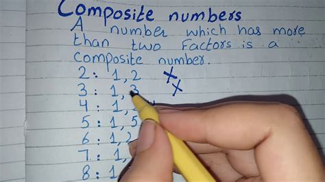 Composite Numbers Definition