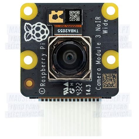 Camera Module 3 Wide Noir Sc0875 Raspberry Pi Módulo De Câmara V3 Oficial Raspberry Pi 12mp