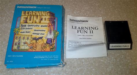 learning fun 2 cart intellivision aquarius atariage forums