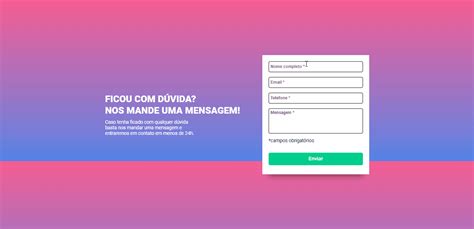 github lucas1711 formulario com validacao repositório com os desafios de html css