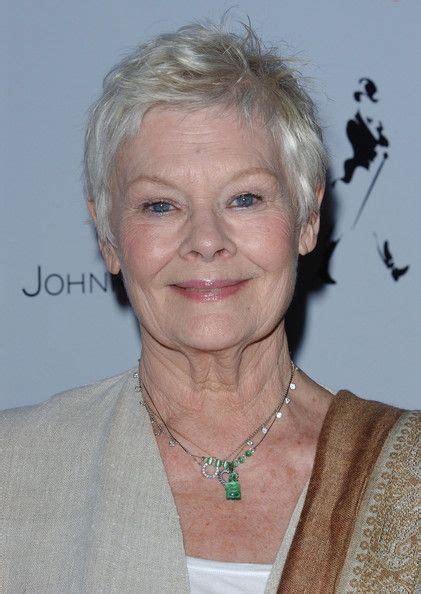 Judi Dench Photostream Judi Dench Mom Hairstyles Short Hair Pixie Cuts