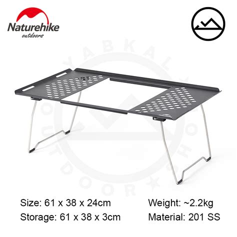 Naturehike Outdoor Storage Multi Purpose Table Lazada Ph