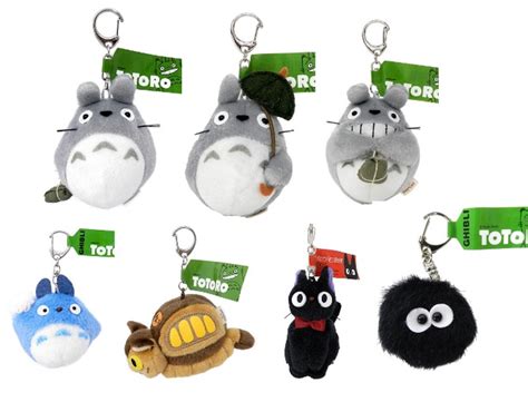 스튜디오지브리 지브리 이웃집 토토로 고양이지지 마스코트 키링 키홀더 열쇠고리 위시버킷