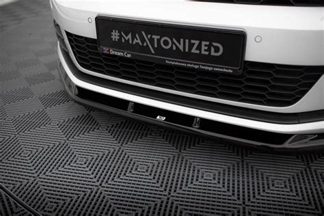 Front Splitter V 1 Volkswagen Scirocco Mk3 Facelift Our Offer Volkswagen Scirocco Mk3