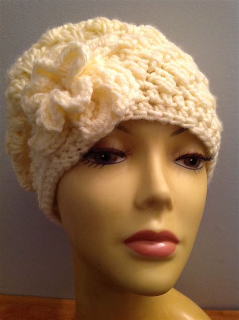 I Crocheted This Hat And Decided To Crochet A Single Flower As An