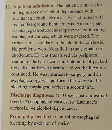 Solved What Is The Principal Diagnosis With Icd 10