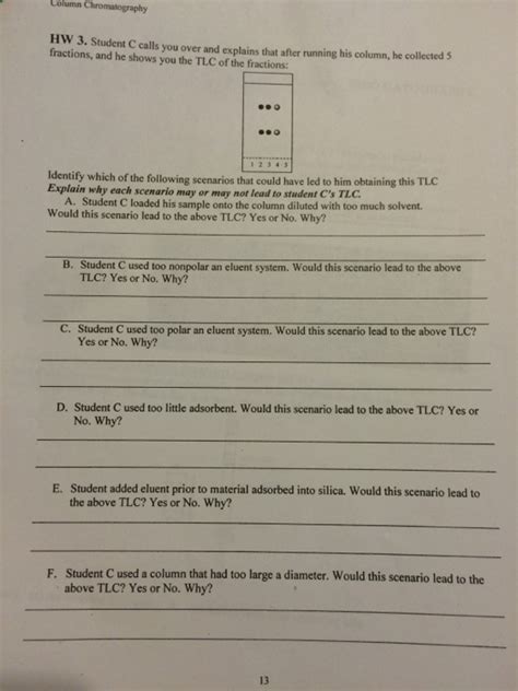 Solved Student C Calls Fractions And He Shows You Over And