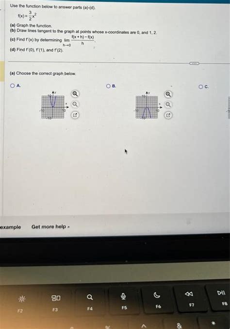 Solved Use The Function Below To Answer Parts A D Chegg