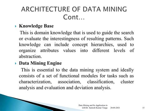 Data Mining And Its Application In Library And Information Science Ppt