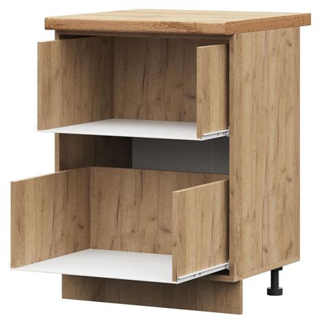 Купить Корпус ШН2Я 600 шкаф нижн с 2 ящ Крафт золотой Без столешницы по цене 3 900р от