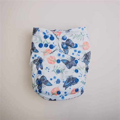 Ultimate Wipeable Cloth Nappy V10 Alcmena Flora Night Nappy Nappy