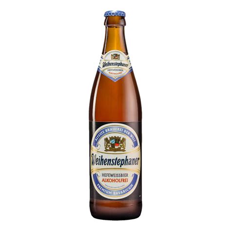 Weihenstephaner Hefeweissbier Alcohol Free 500ml Bottle 4 Pack