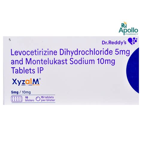 Xyzal M Tablet Uses Side Effects Price Apollo Pharmacy
