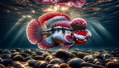 Premium Ai Image Louhan Fish