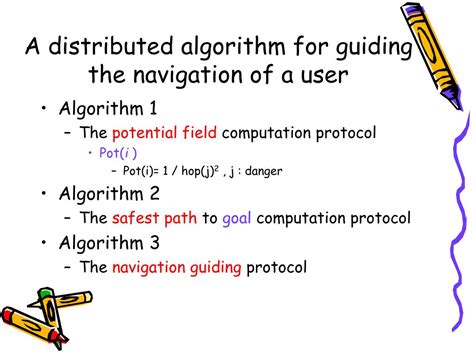 ppt distributed algorithms for guiding navigation across a sensor