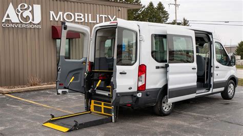 Walk Around Tour Of A 2016 Ford Transit 350 Paratransit Wheelchair Van