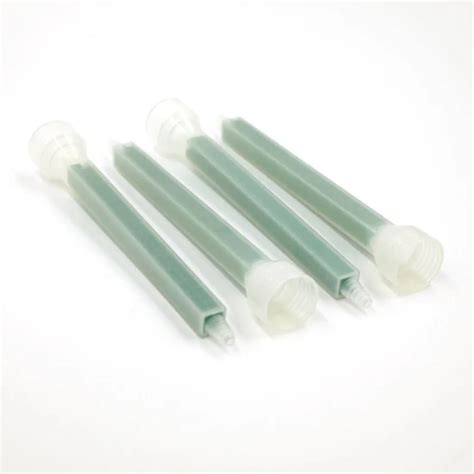 Static Mixer Plastic Resin Mixing Tip Epoxy Mixing Nozzle Tip For Adhesive Gun Applicator