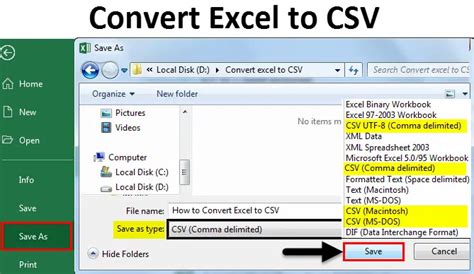 How To Convert Excel Files To Csv Format Healthy Food Near Me