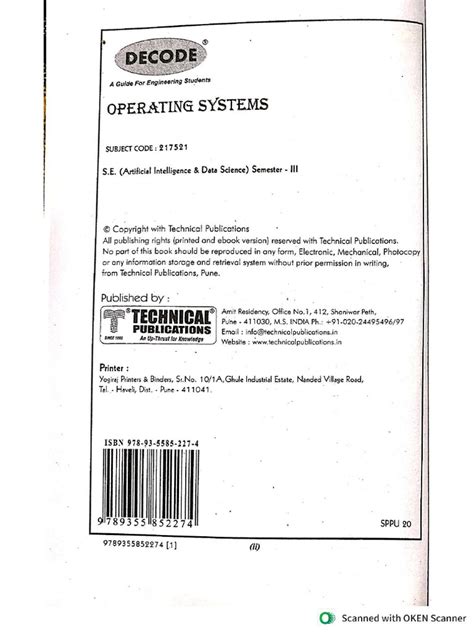 Os Decode For 3 Sem Sppu Pdf