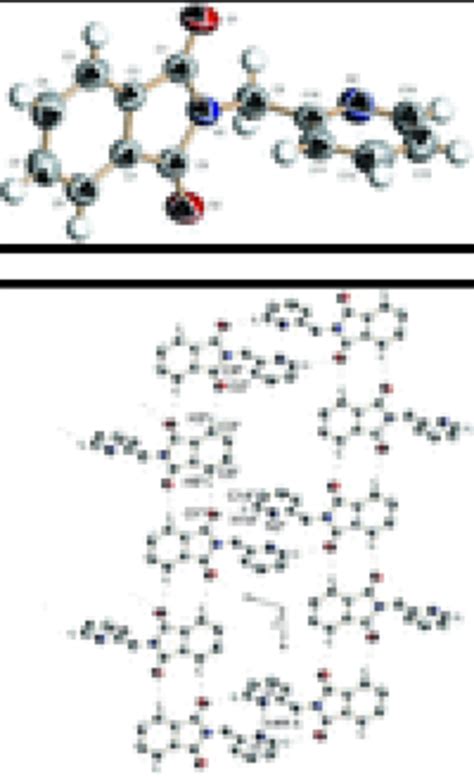 The Molecular Structure Of I Showing The Atom Labelling Scheme Download Scientific Diagram